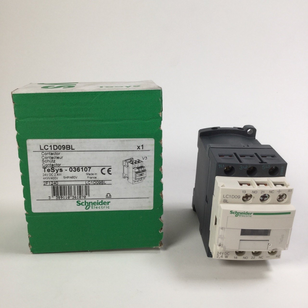 Schneider Electric LC1D09BL Contactor Schutz TeSys 24V New NFP