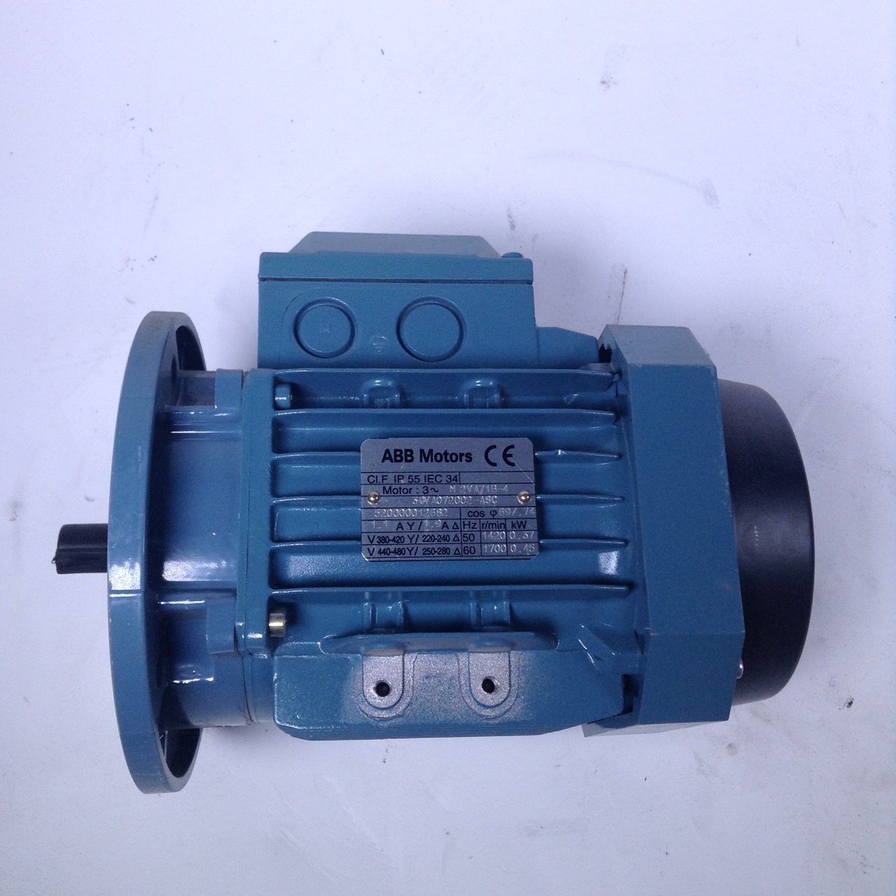 ABB Motors 3GVA072002-ASC 3Phase squirrel cage motor 50-60Hz NFP