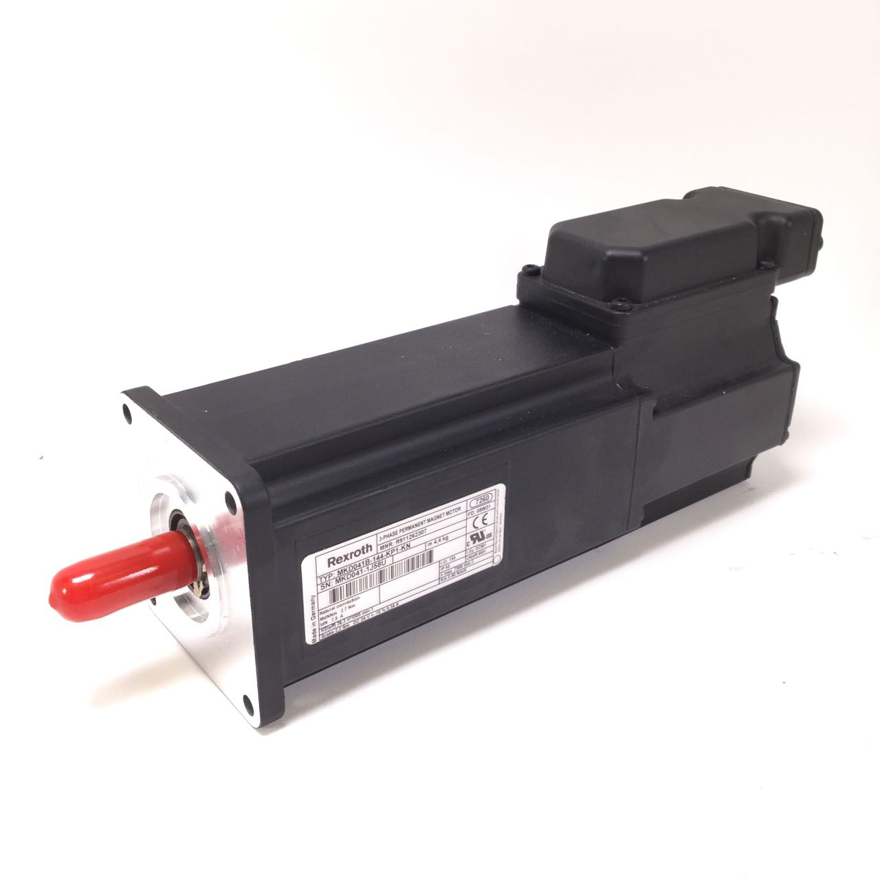 Rexroth R911262307 3 phase permanent magnet motor MKD041B-144-KP1-KN ...