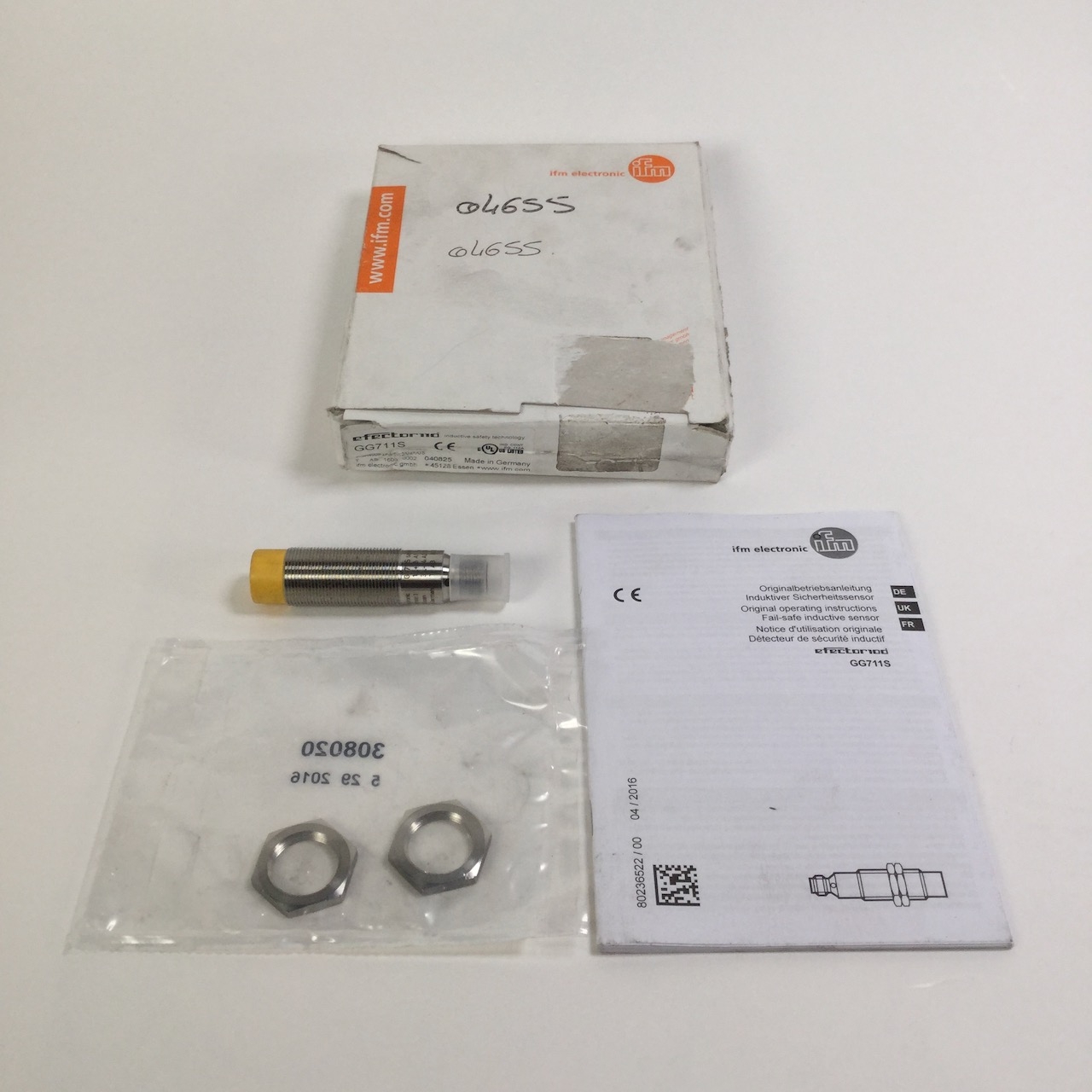 Ifm Electronic GG711S safety inductive sensor GIGA4008-2PS/SIL2/V4A/US ...