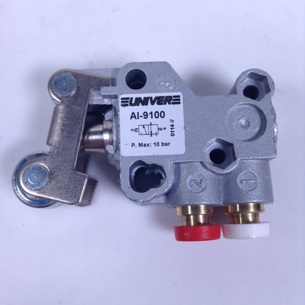 UNIVER AI-9100 Mechanically Operated Pneumatic Valve 3/2 Way NMP