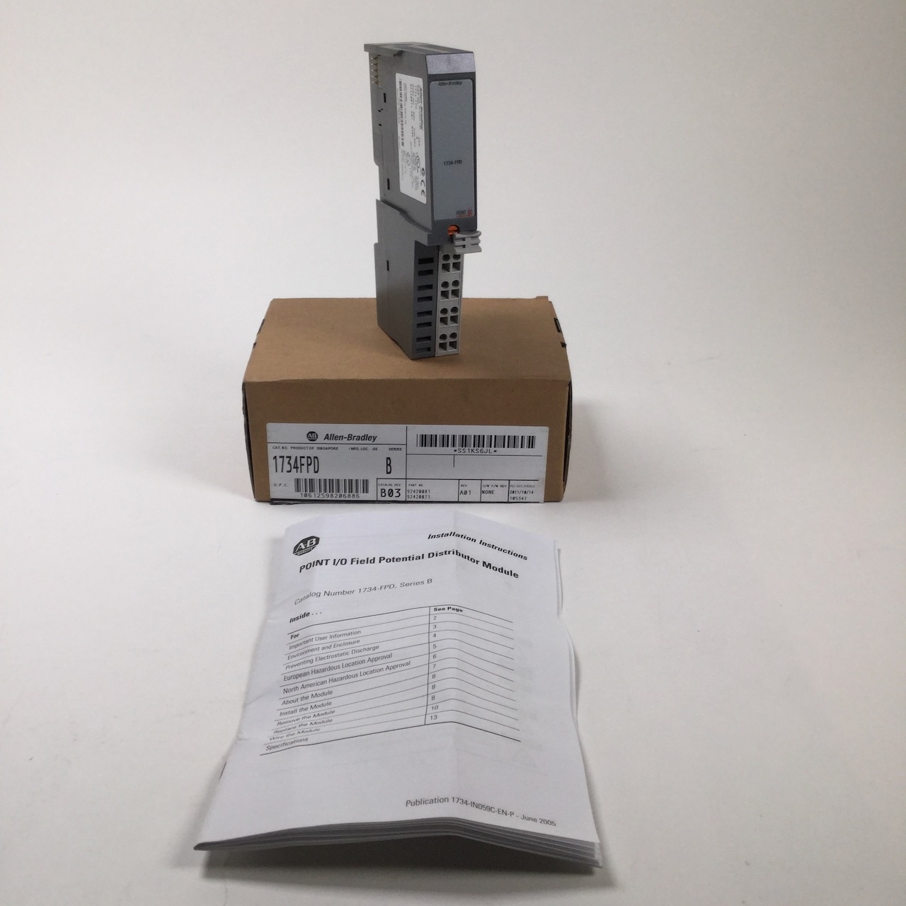 Allen Bradley 1734-FPD-B | Maxodeals
