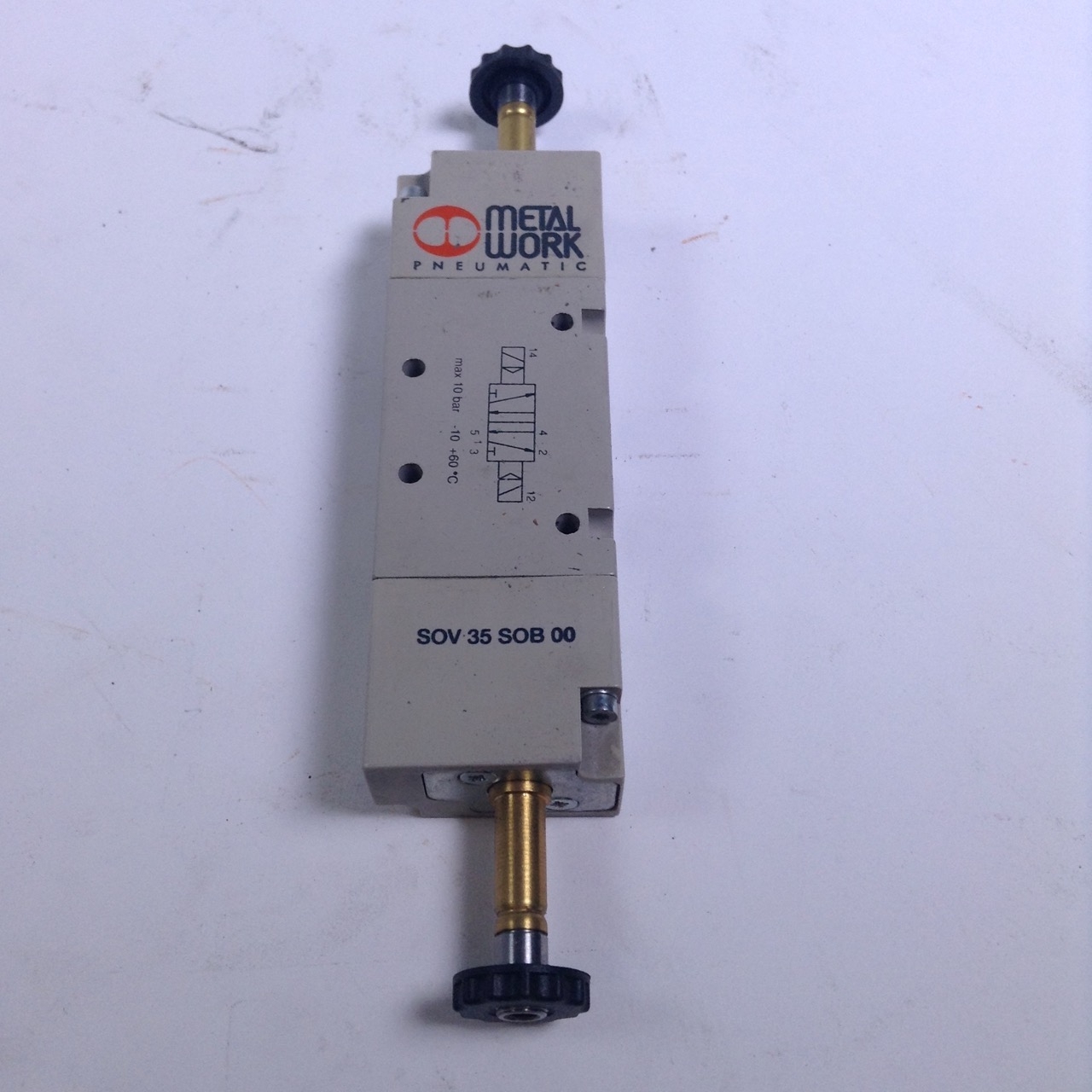 Metal Work SOV 35 SOB 00 magnetventil valve max 10bar NEW NMP