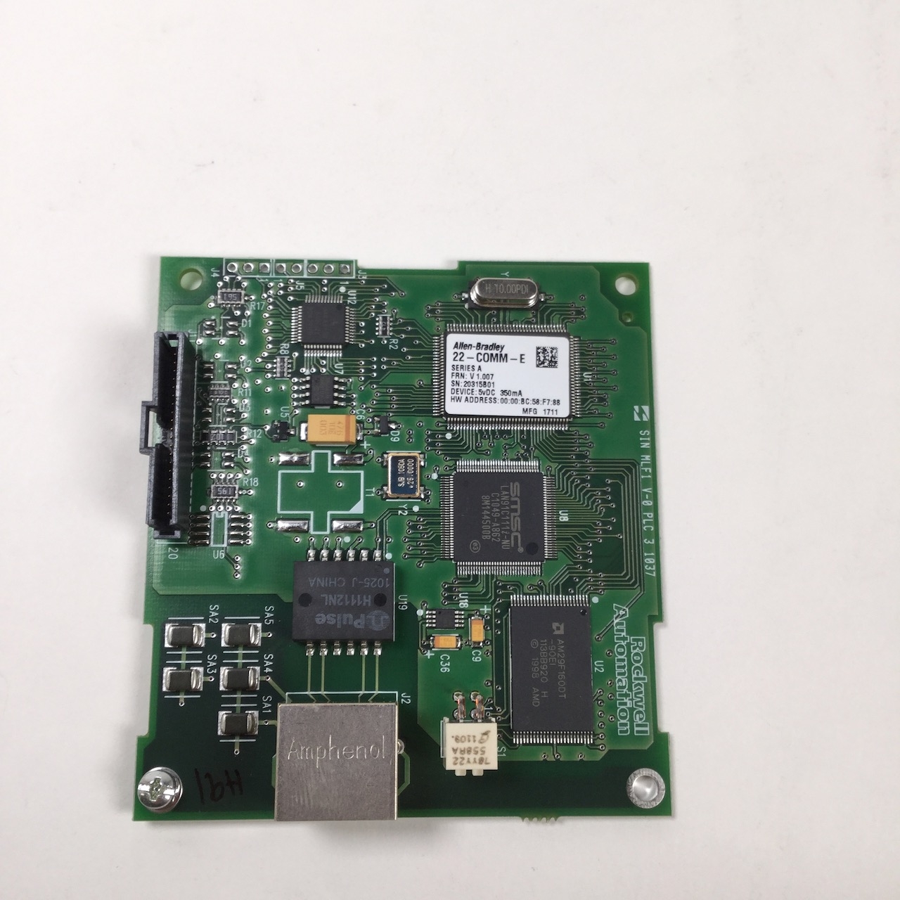 Allen Bradley 22-COMM-E EtherNet/IP Adapter Powerflex Ser A New NFP