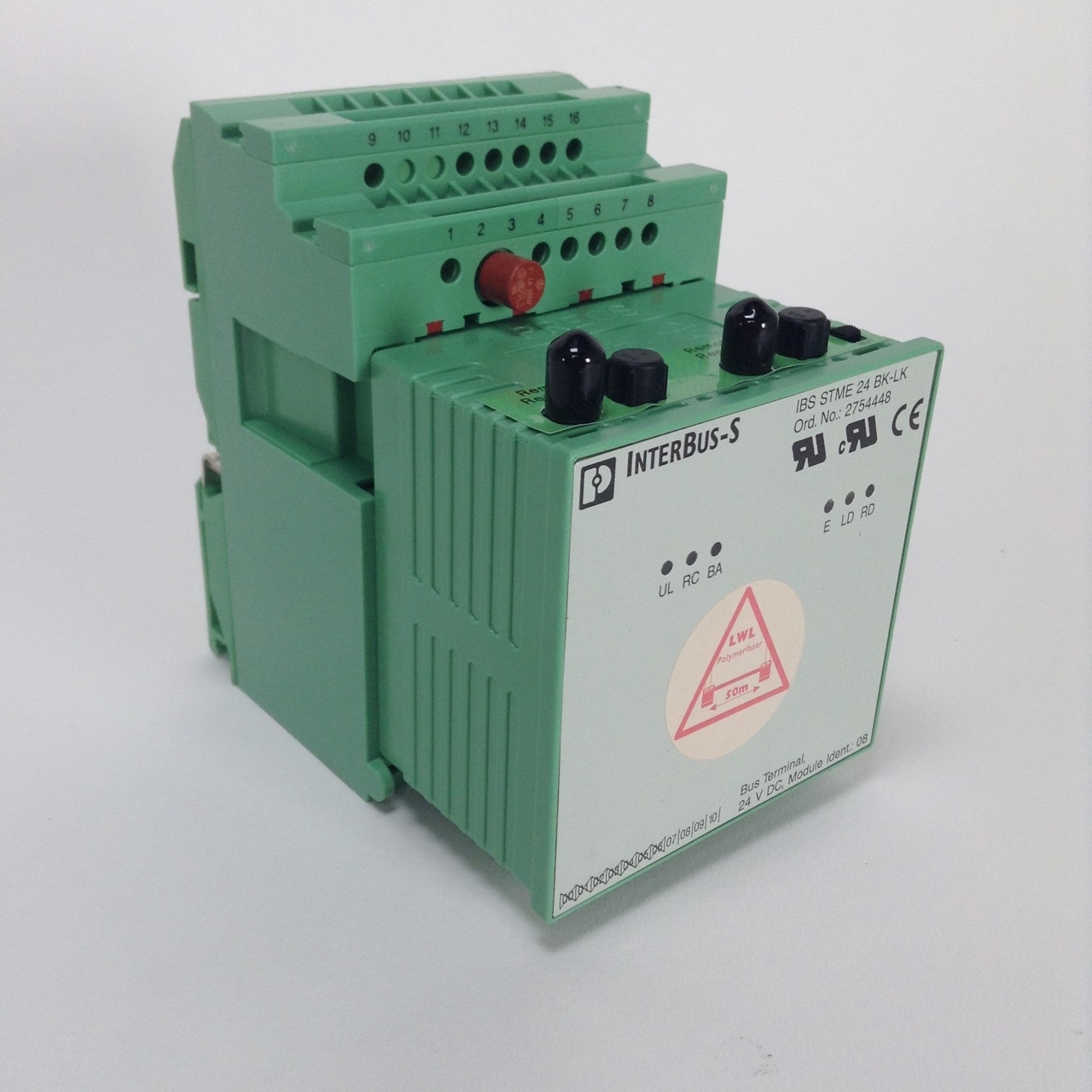 Phoenix Contact 2754435 Interbus S Klemmteil IBSST24BK-LK NEW NFP