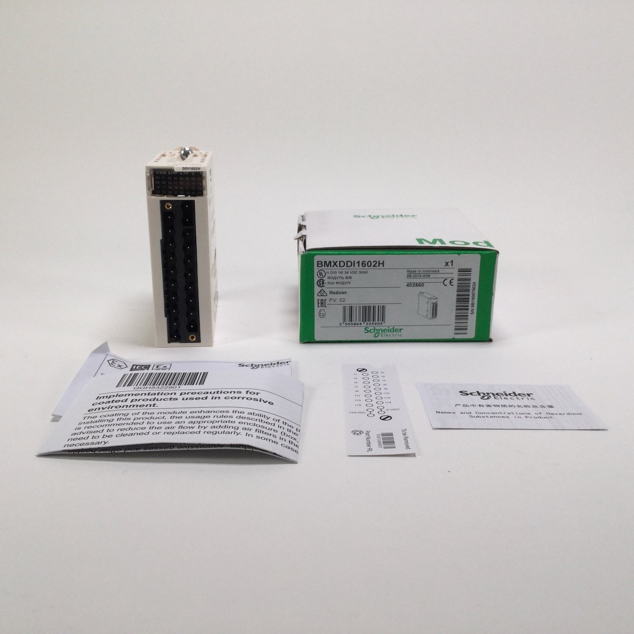 Schneider Electric BMXDDI1602H Modicon X80 Discrete input module New NFP