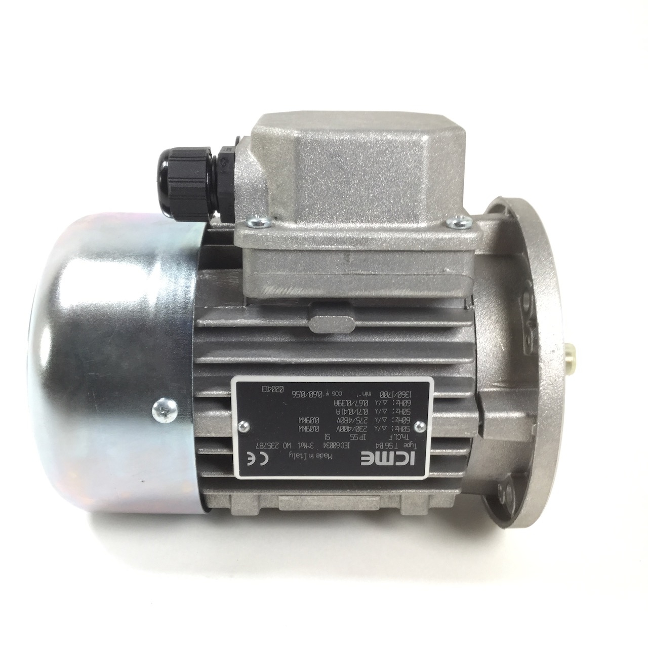 Icme T56B4 B5 Three phase motor 0.09kW New NMP