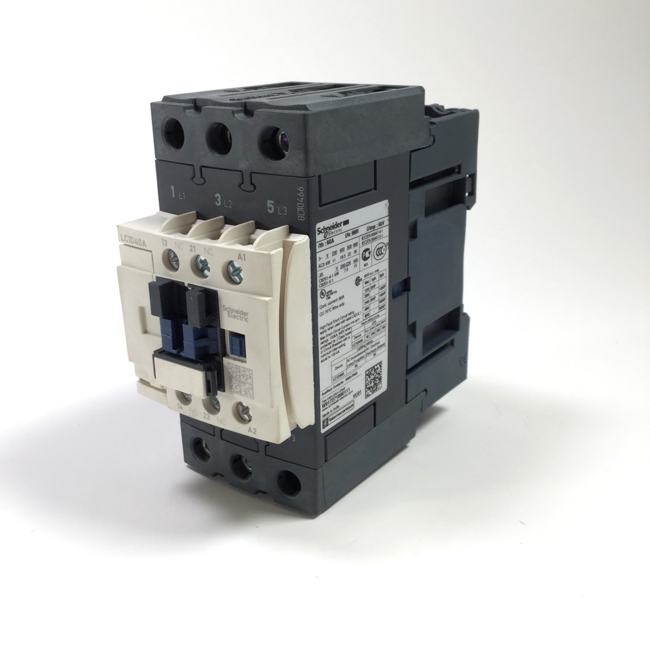 Schneider Electric LC1D40A Contactor Schütz New NMP