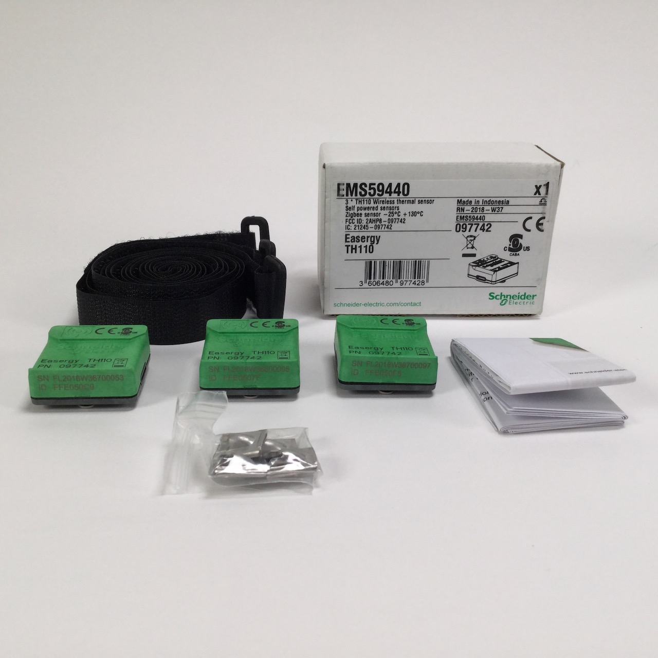 Schneider Electric EMS59440 TH110 Wireless Thermal Sensor New NFP