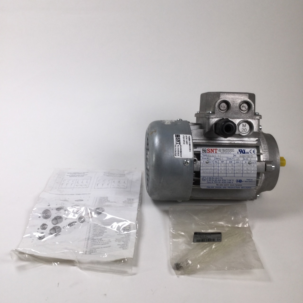Snt TN56B/4 Motor B14 0.09kW 1340rpm ATEX 3G Ex nA II TX New NMP