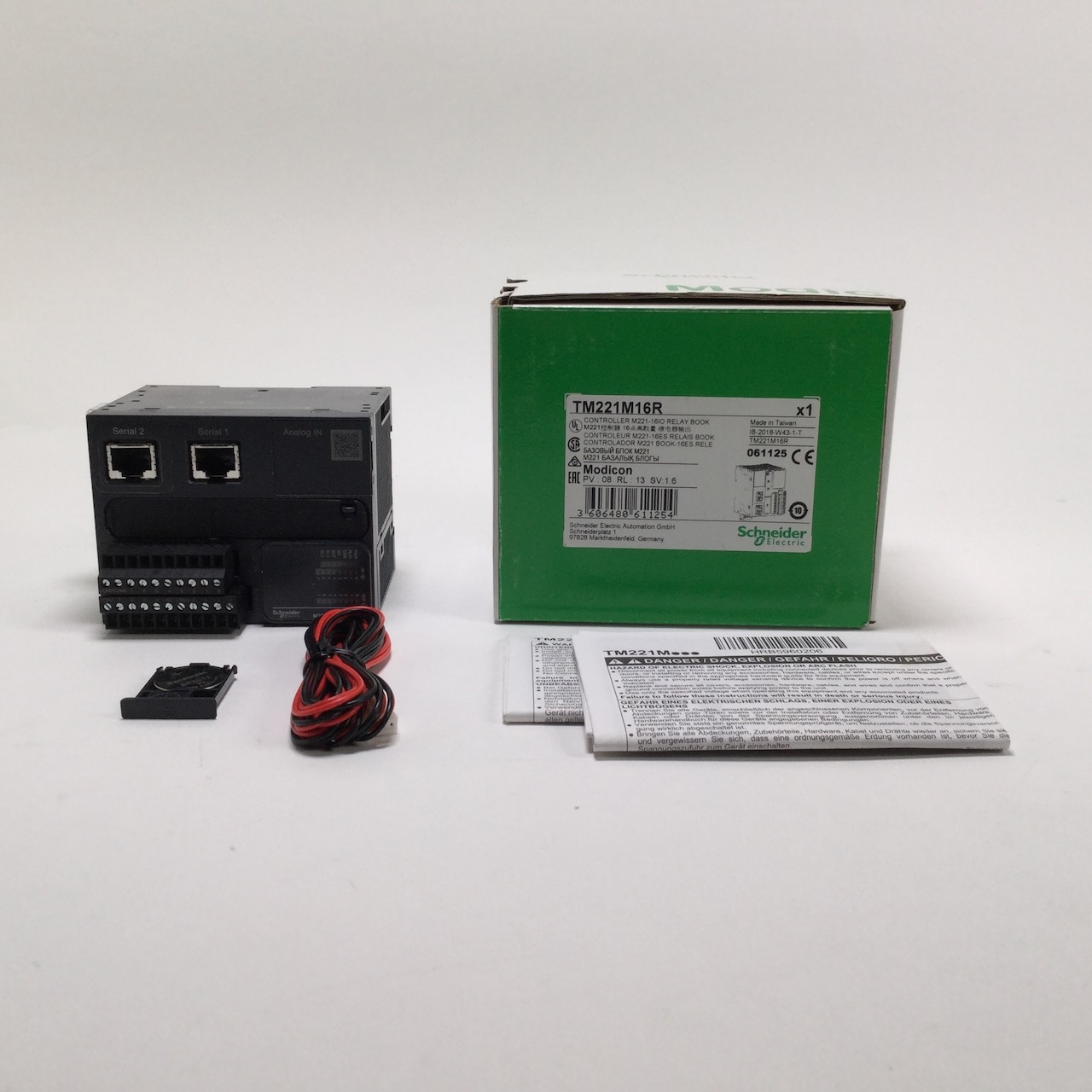 Schneider Electric TM221M16R Modicon M221 Controller M221 New NFP