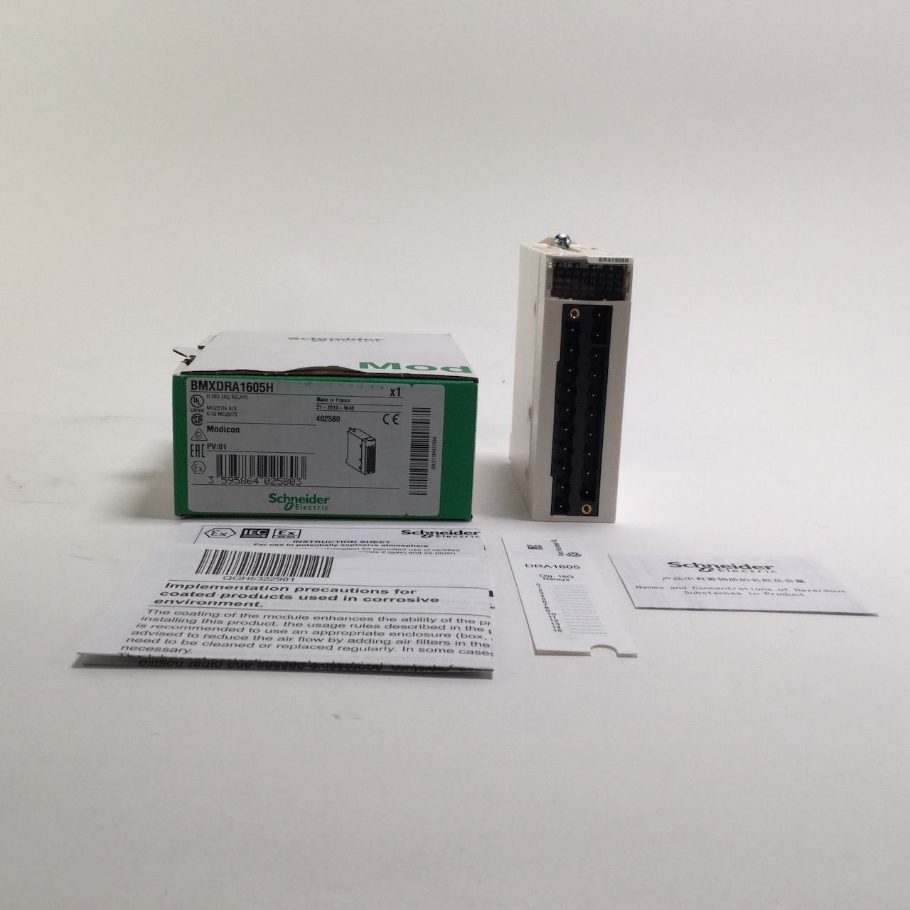 Schneider Electric BMXDRA1605H Discrete output module X80 16O relay New NFP