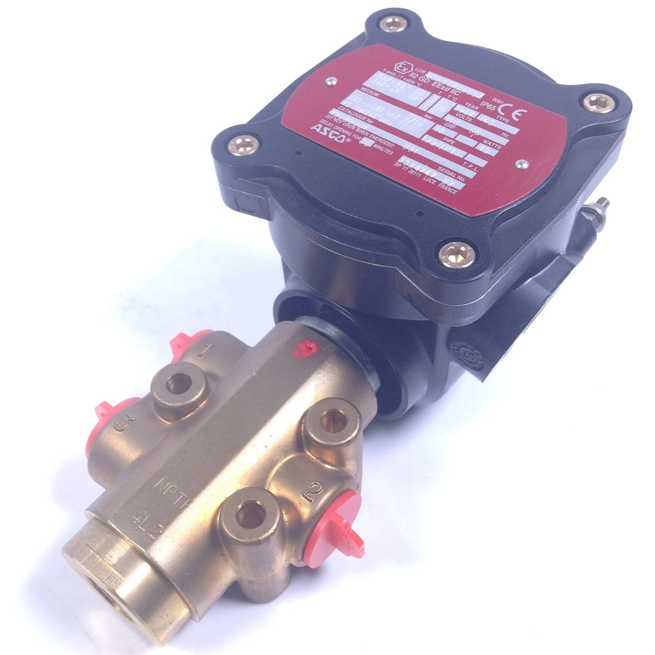 Asco Joucomatic 12600001 Solenoid Valve Magnetventil NFP