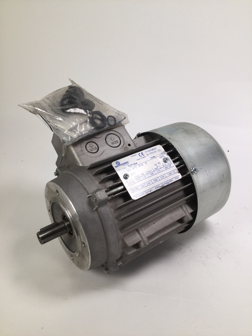 Motovario TS71B4 B14 71-4P 3-Phase Motor 0,37kW 230/400V B14 1500rpm ...