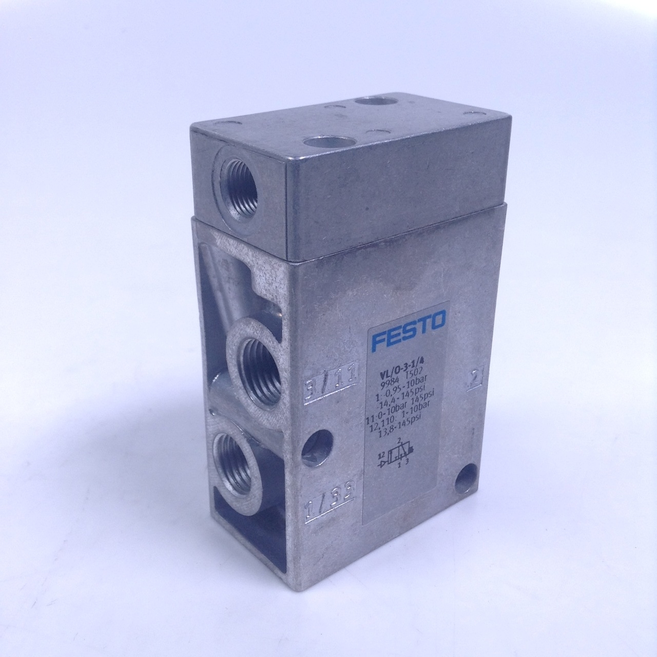 Festo VL/O-3-1/4 Pneumatic Valve Pneumatikventil 9984 NFP