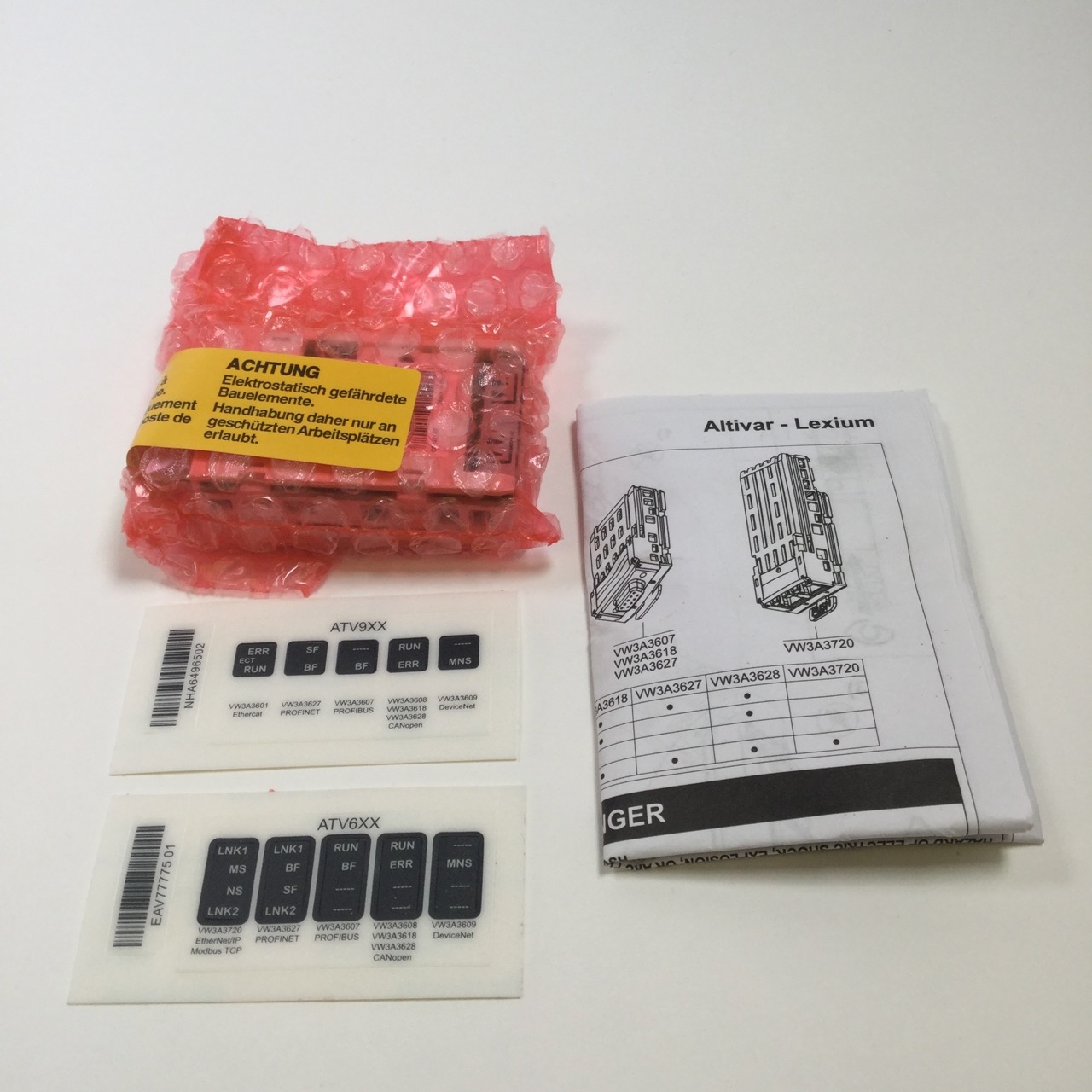 Schneider Electric VW3A3607 Fieldbus module Profibus DP New NFP Sealed