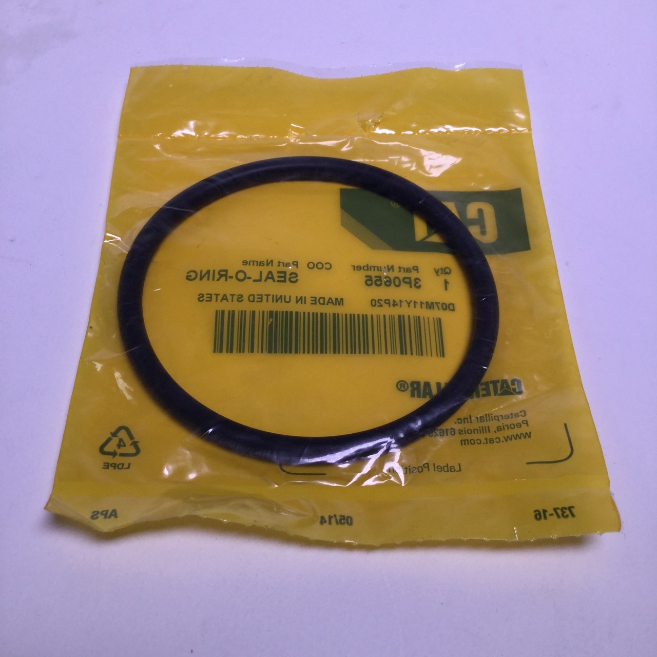 Caterpillar 3P-0655 Seal O ring New Factory Packing Sealed