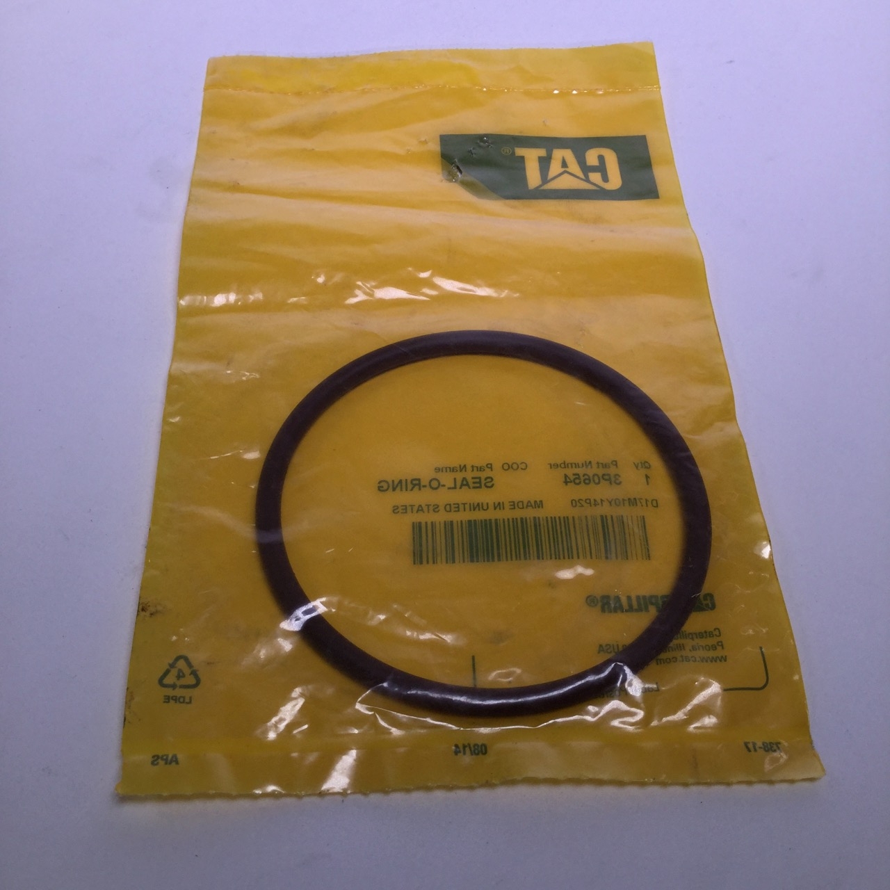 Caterpillar 3P-0654 Seal O ring New Factory packing Sealed