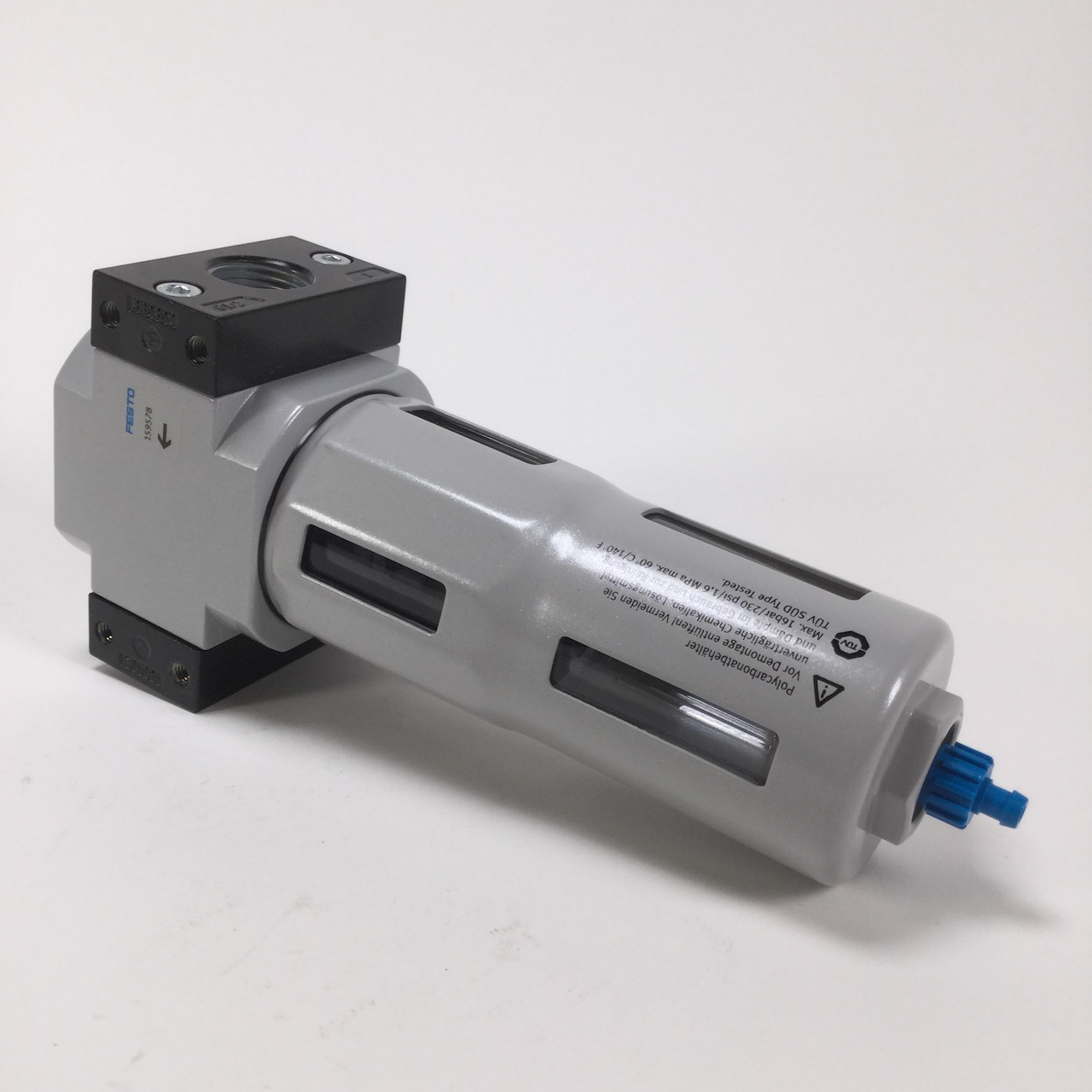 Festo LF-1/2-D-MIDI Compressed Air Filter Druckluft Filter 16Bar New NFP