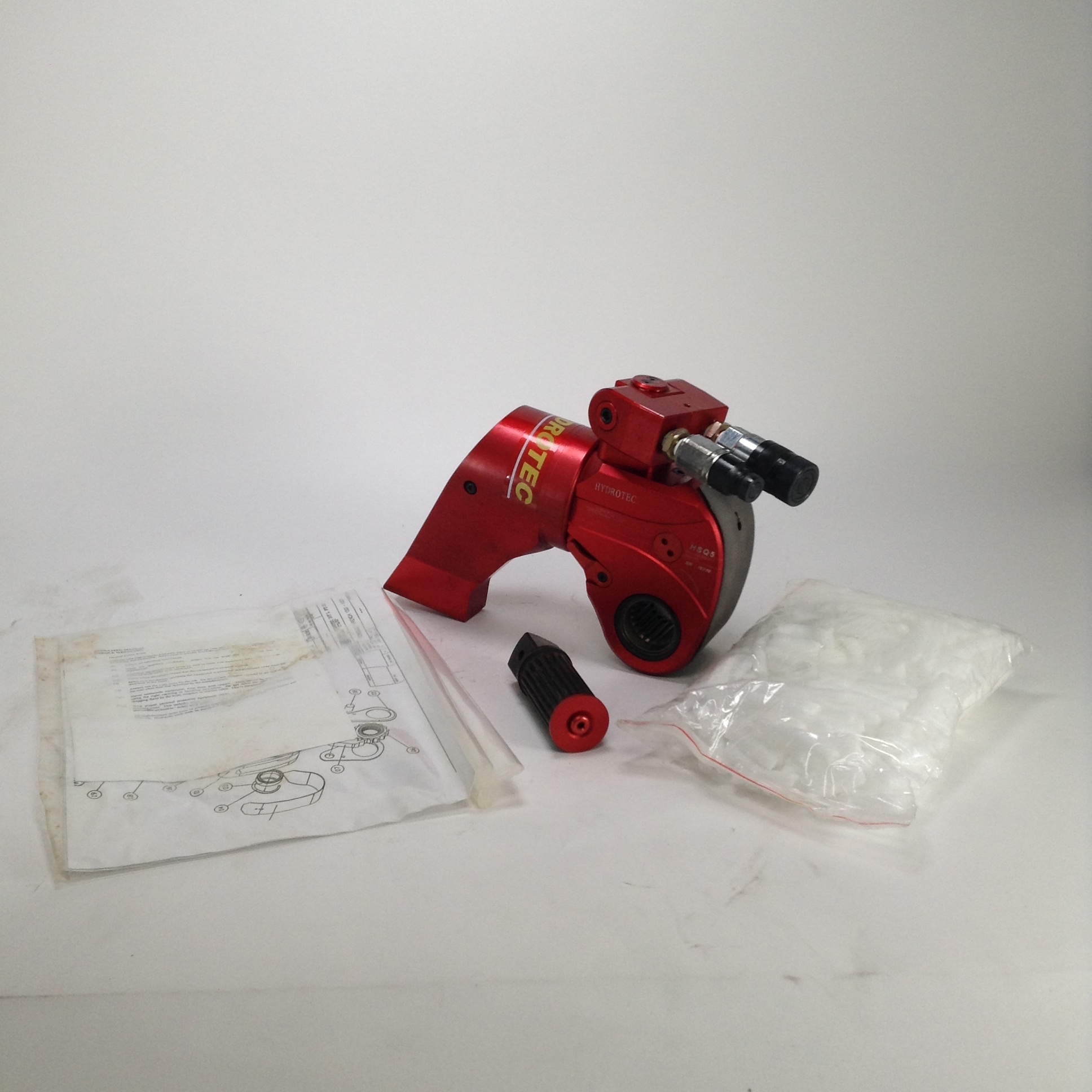 Hydrotec HSQ5 HSQ-5 Hydraulic Torque Wrench, 1" Square Drive NFP