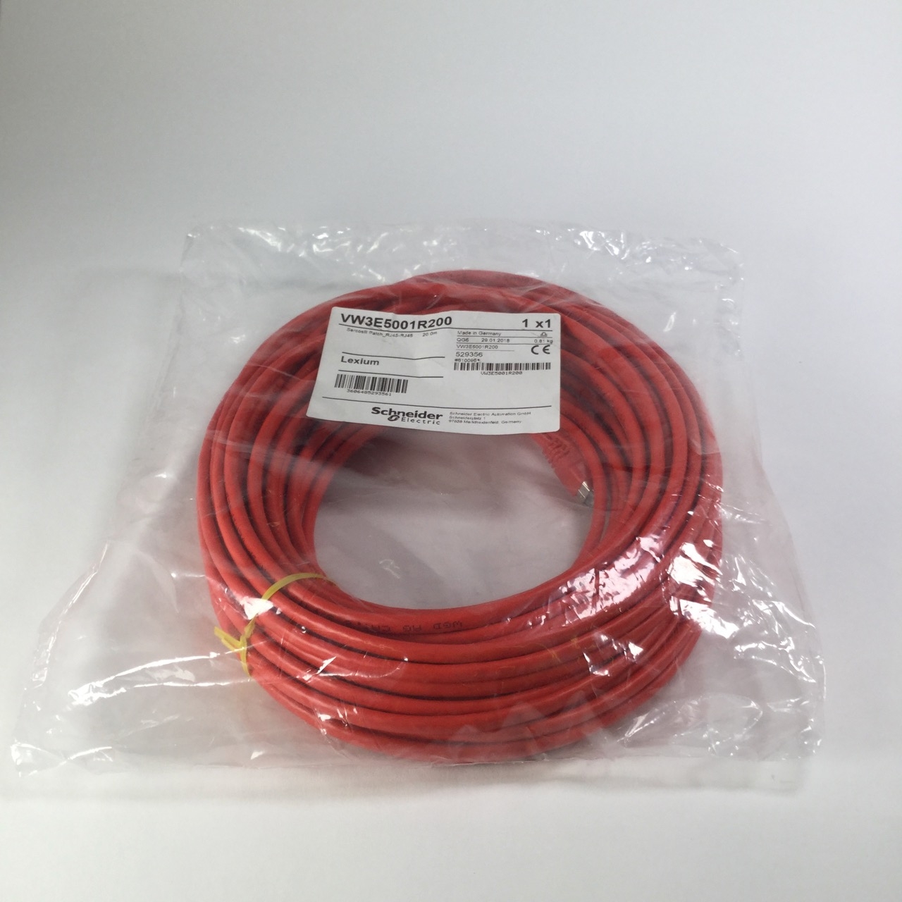 Schneider Electric VW3E5001R200 SERCOS cable 20m Lexium New NFP Sealed