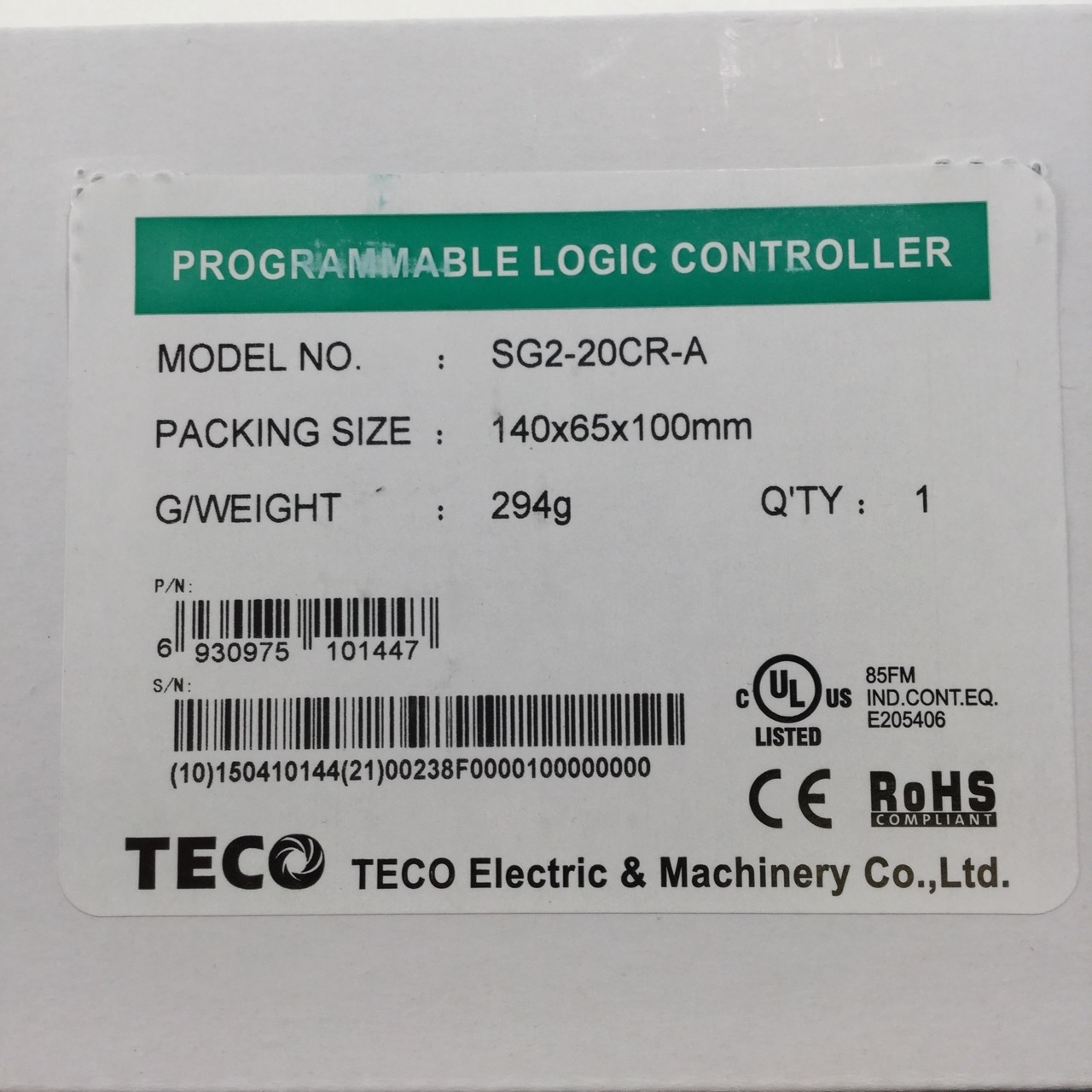 Teco SG2-20CR-A | Maxodeals