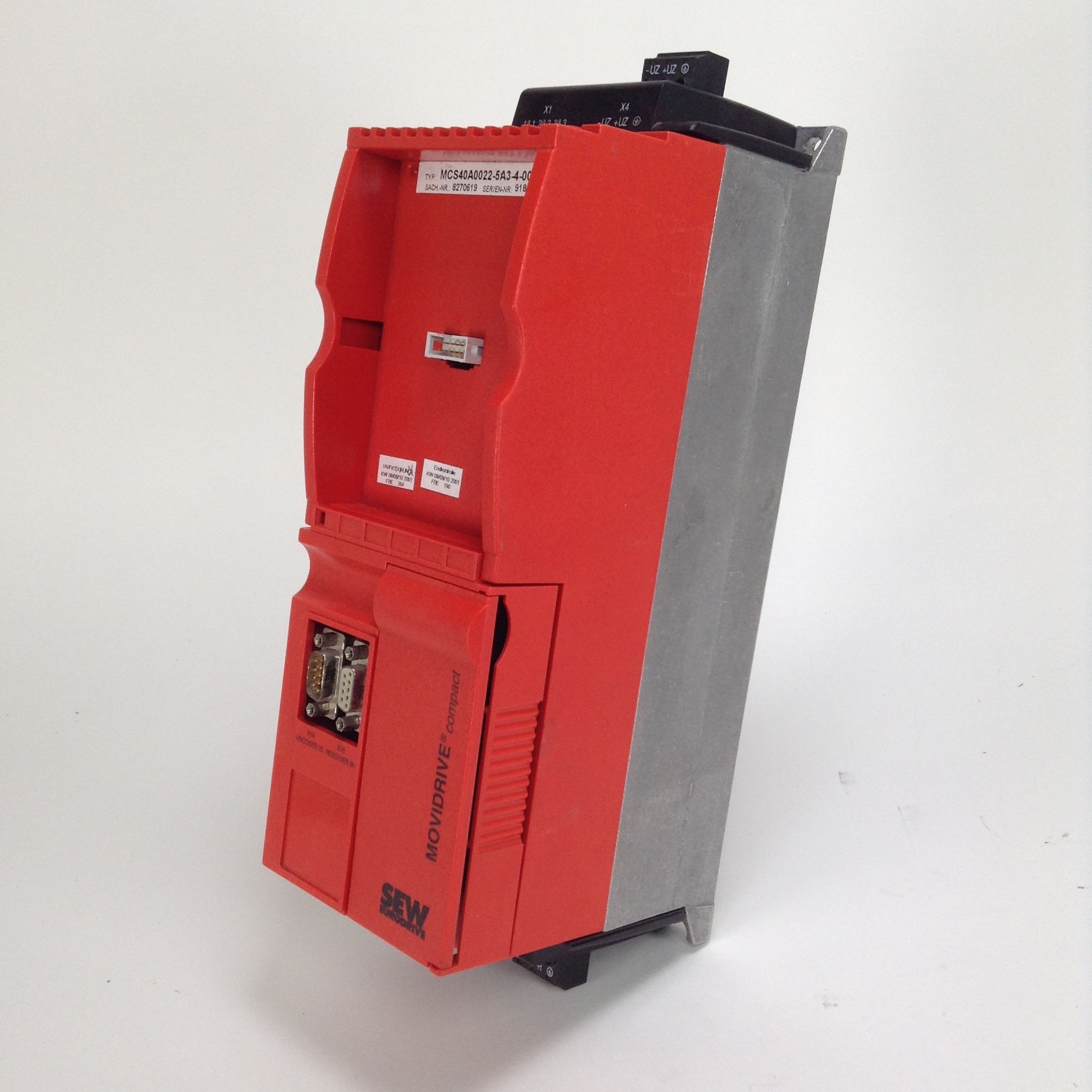 Sew Eurodrive MCS40A0022-5A3-4-00 Umrichter Movidrive MCS40A0022 Used UMP