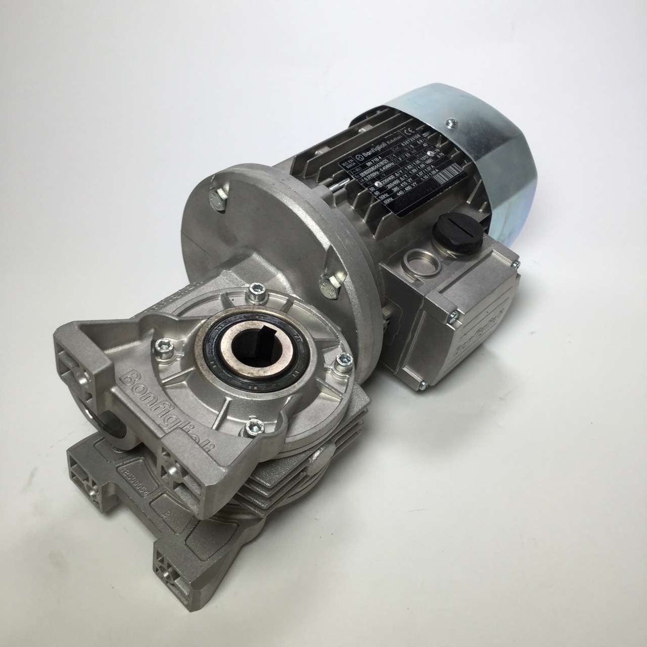 Bonfiglioli VF 49 V 10 Worm Gear + Electric Motor 1500 rpm 0,37kW New NMP