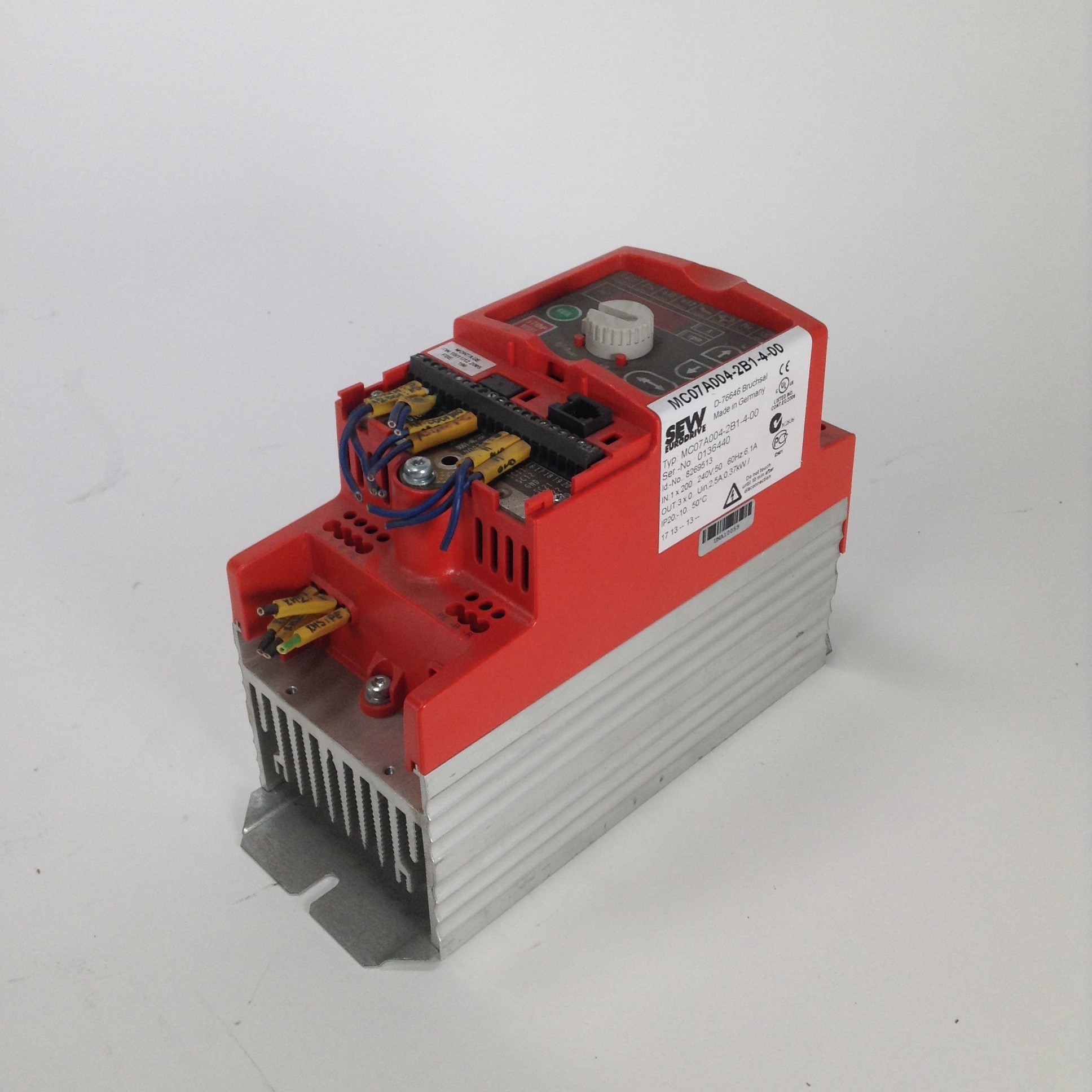 Sew Eurodrive MC07A004-2B1-4-00 Movitrac frequency converter umrichter ...