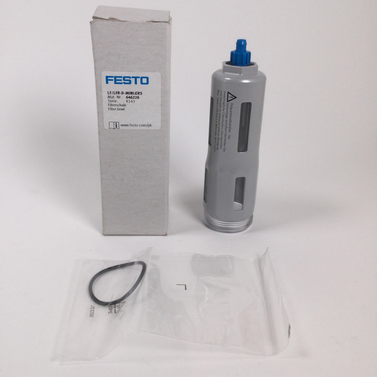 Festo LF/LFR-D-MINI:ERS 646226 Filter Bowl Filterschale New NFP