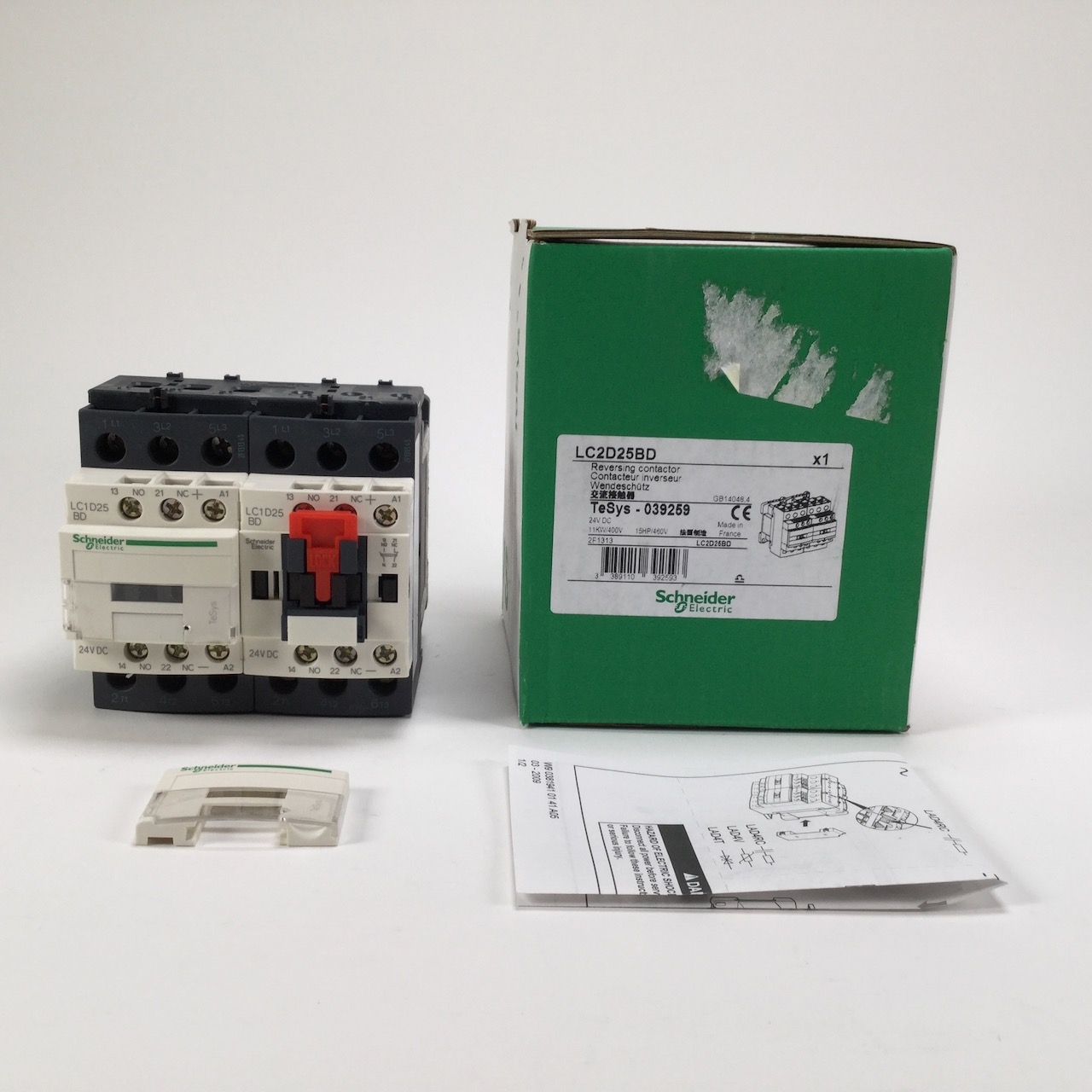 Schneider Electric LC2D25BD Reversing contactor Wendeschutz TeSys ...
