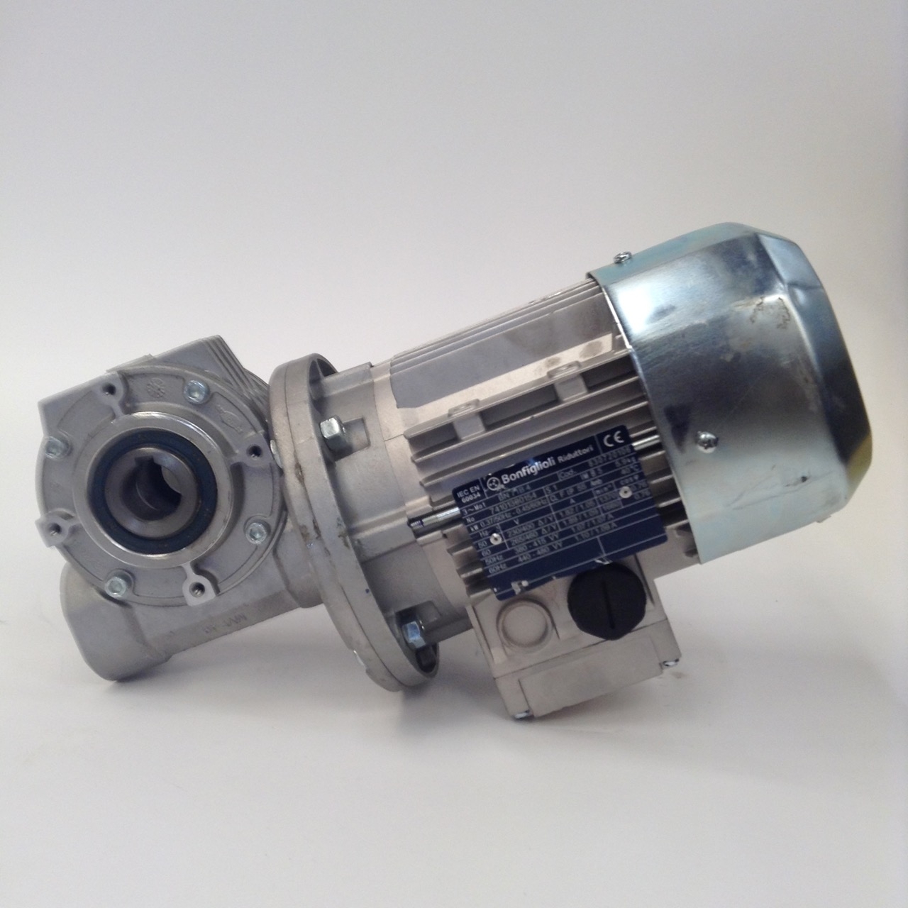 Bonfiglioli VF 49 P1 18 P71 B5 B3 + motor BN71B4 1500rpm 0.37kW New NMP