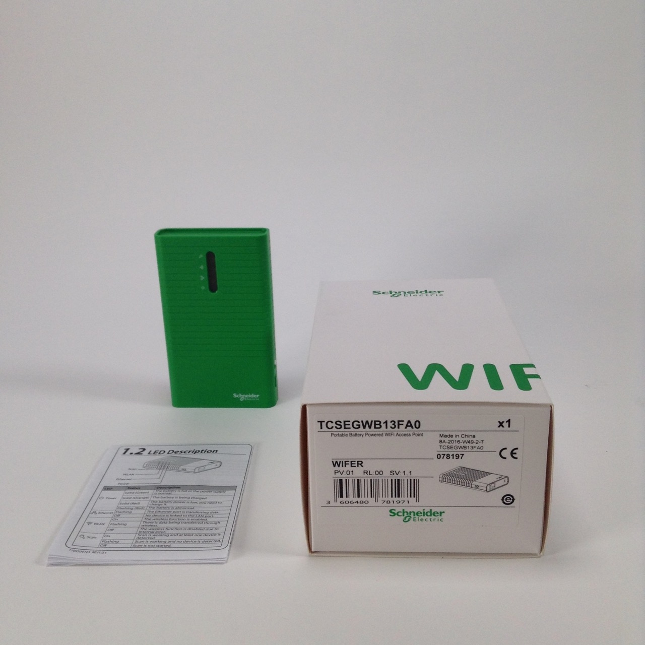 Schneider Electric TCSEGWB13FA0 Portable WIFI access point WIFER New NFP