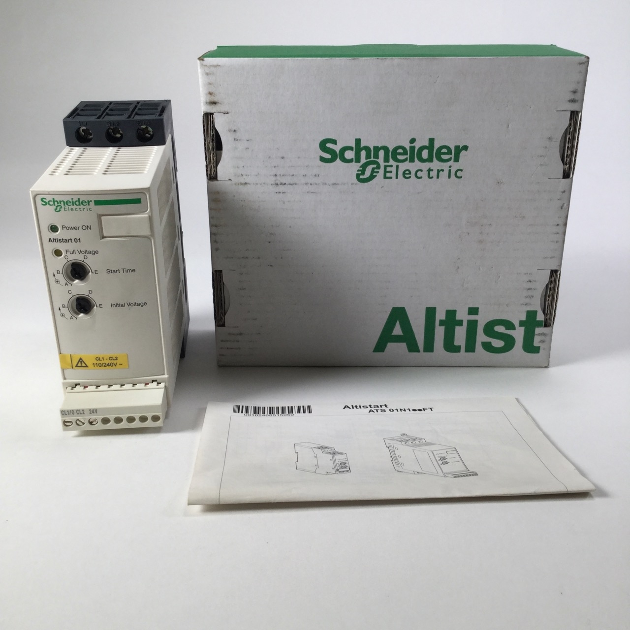 Schneider Electric ATS01N125FT Soft Starter Altistart 01 5A 110/480V ...