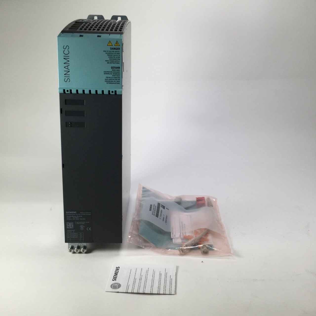 Siemens 6SL3120-2TE21-8AA3 Sinamics S120 Double Motor Module New NFP