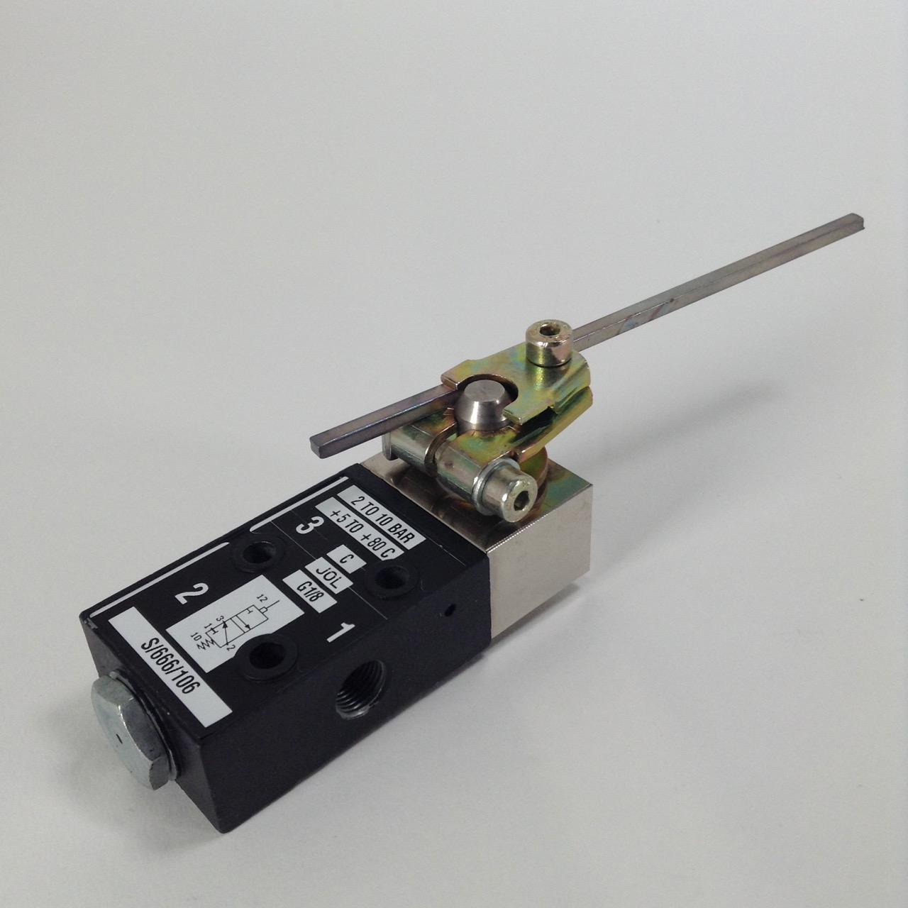 Norgren S/666/106 Adjustable Rod/Spring Valve Ventil 2-10Bar New NFP