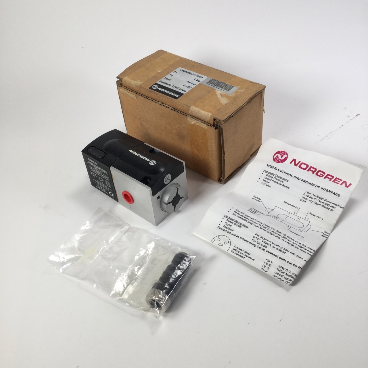 Norgen VP5006BJ111H00 Proportional pressure control valve New NFP