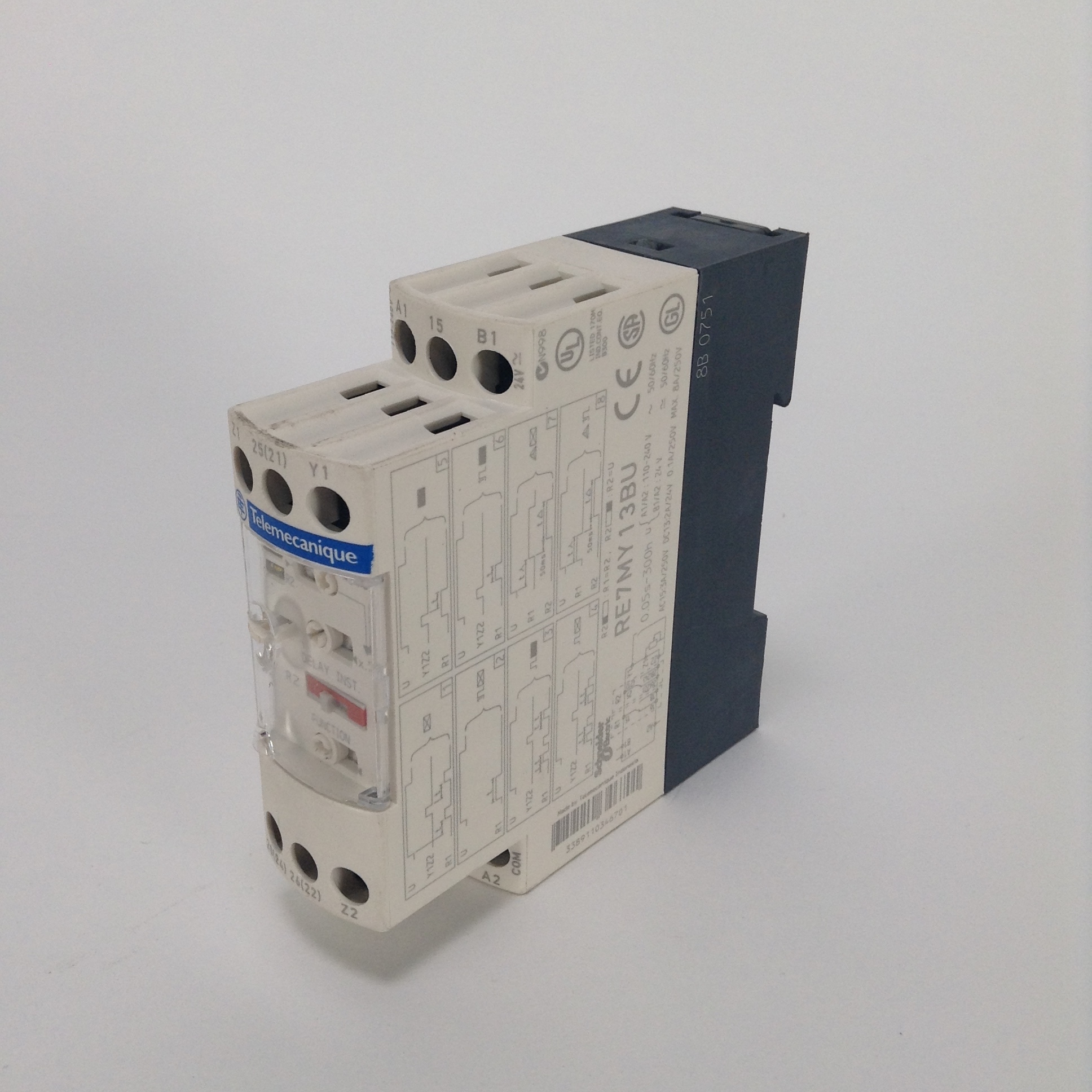 Telemecanique RE7 MY13BU Multi function timer relay relais 24V NEW NFP