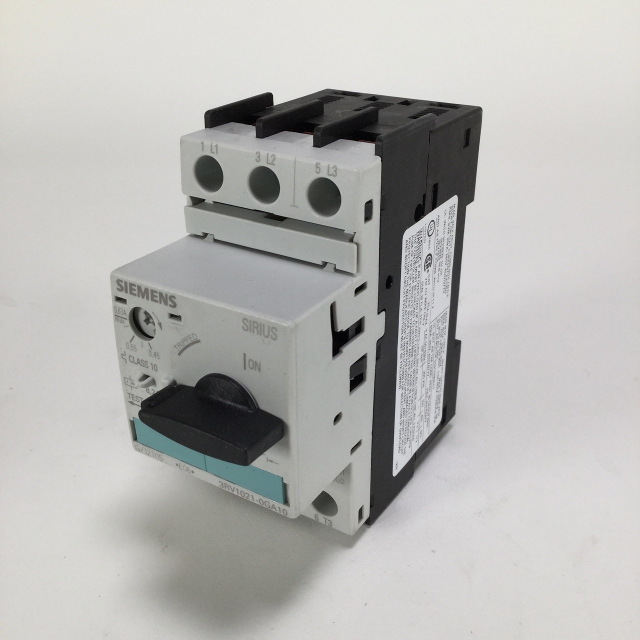 Siemens 3RV1021-0GA10 circuit breaker leistungsschalter 3RV1021 0GA10 ...