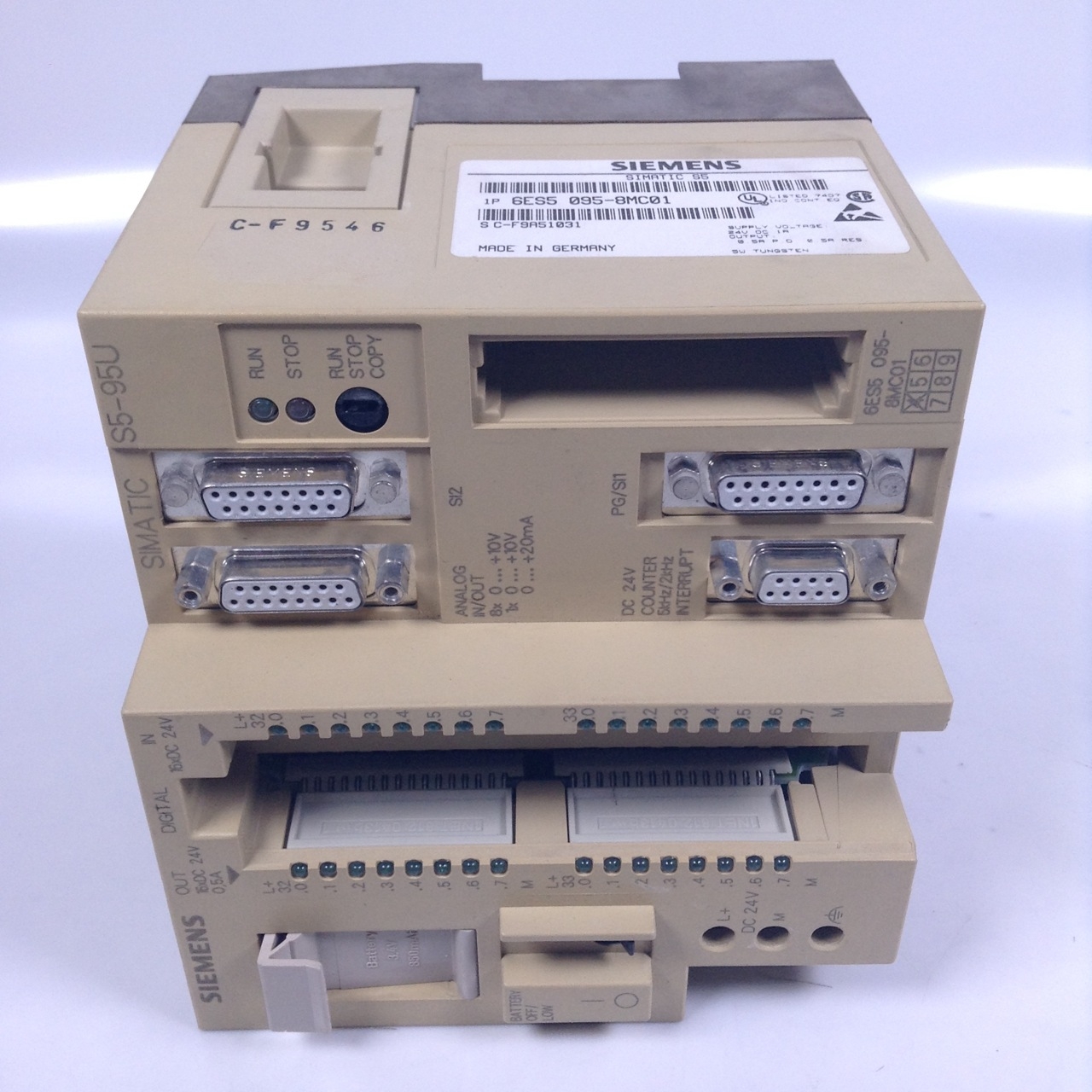 Siemens 6ES5 095-8MC01 Simatic S5 S5-95U NEW NMP
