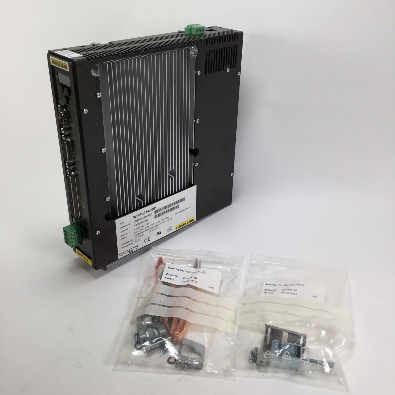 Berger Lahr WDP3-014.0801 Drive controller 65301400803 New NMP