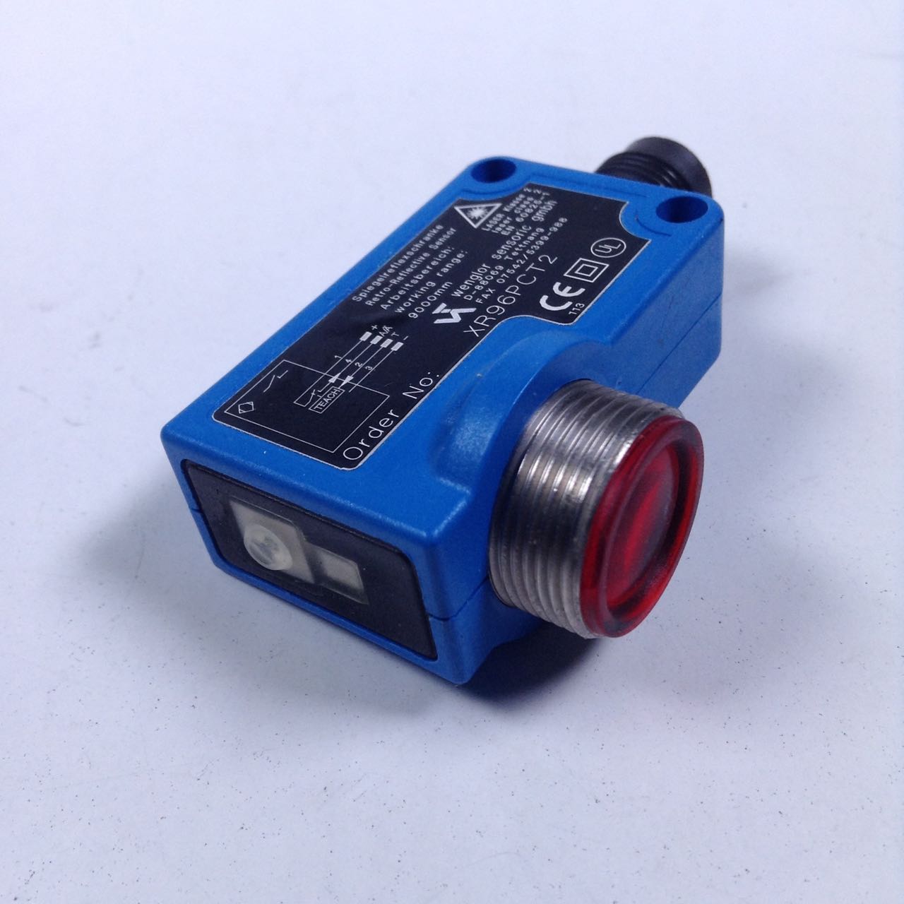 Wenglor XR96PCT2 Laser Retro Reflective Sensor NFP