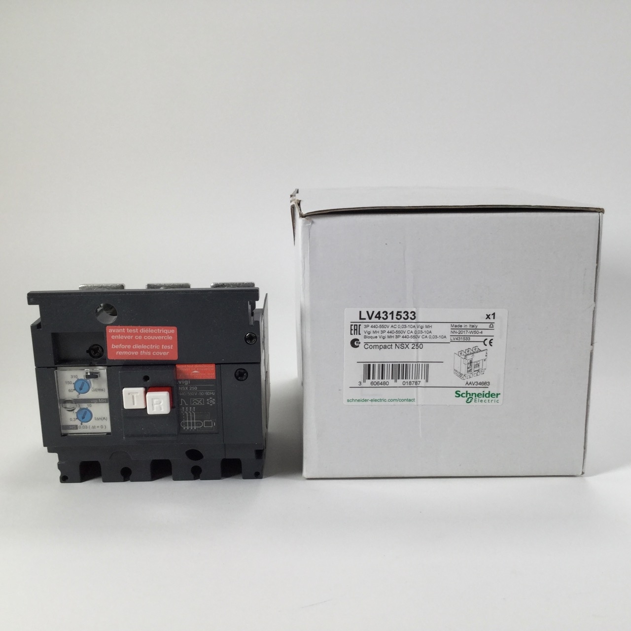 Schneider Electric LV431533 Vigi add-on protection module Compact ...