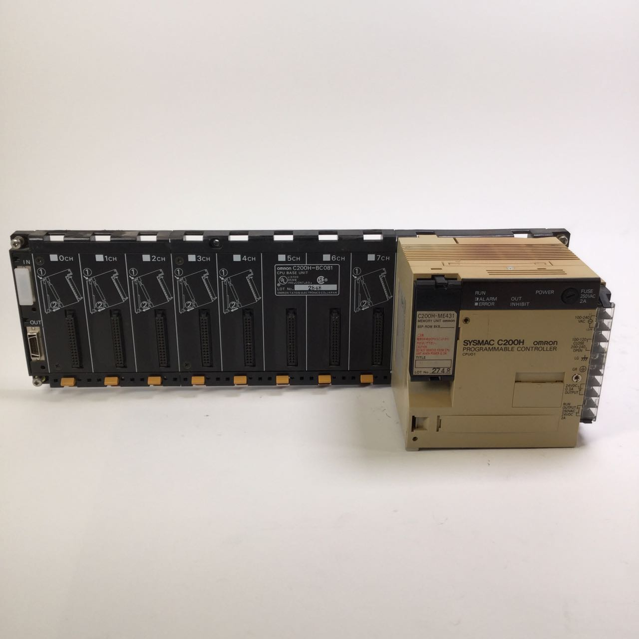 Omron C200H-CPU01 Programmable Controller Used UMP
