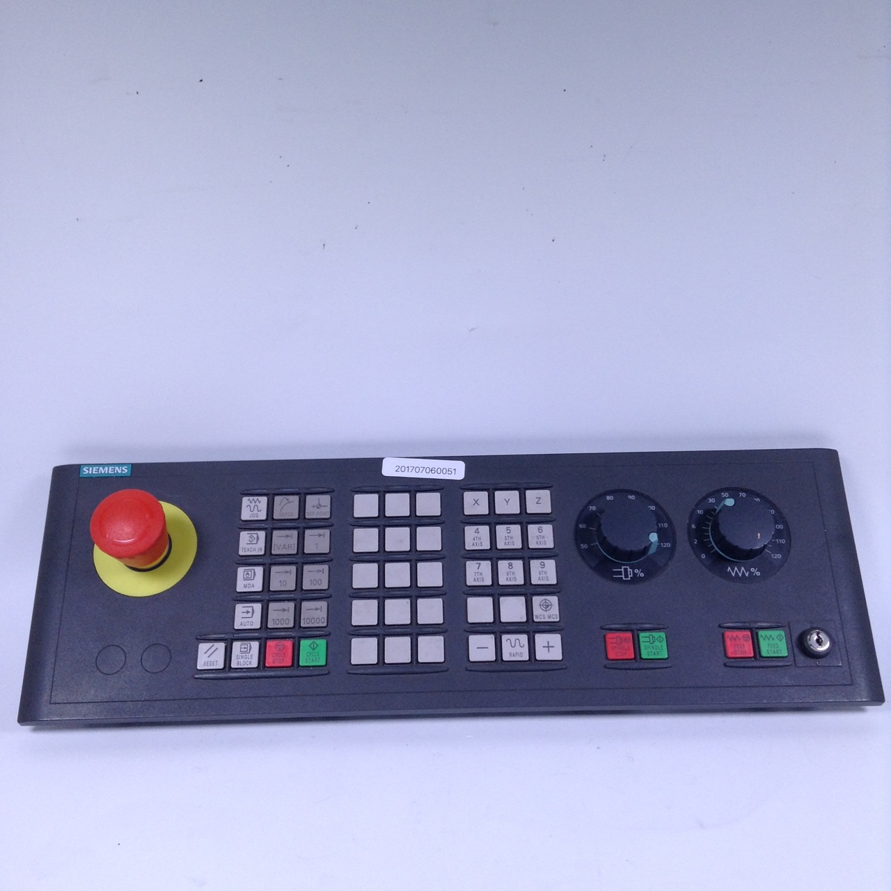 Siemens 6FC5303-0AF22-0AA0 SINUMERIK Control Panel MCP 483C NMP