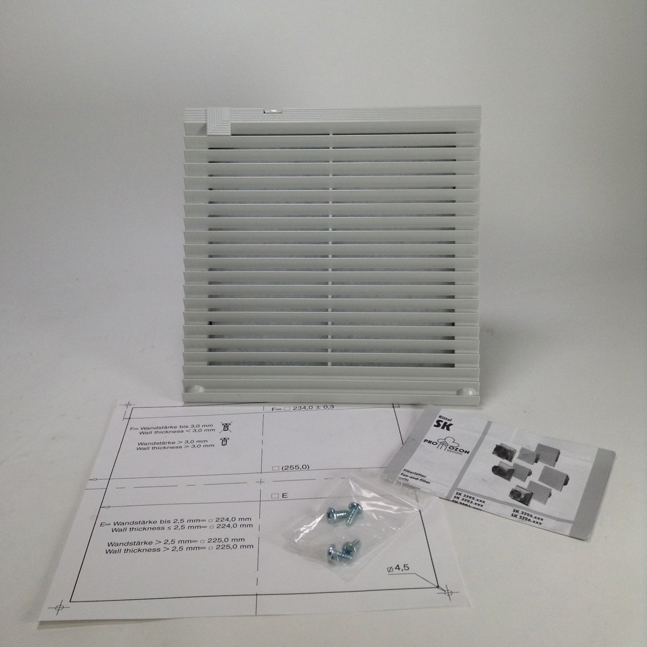 Rittal SK3325.107 Fan and filter unit Vnetilator Schaltschank NEW NFP