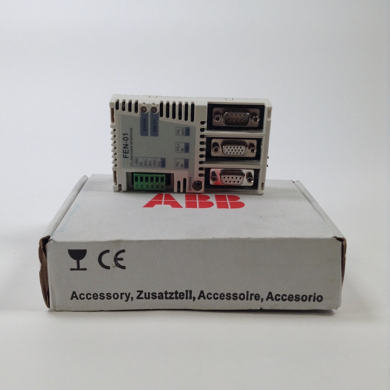 Abb FEN-01 TTL Encoder Interface Schnittstellenmodul New NFP