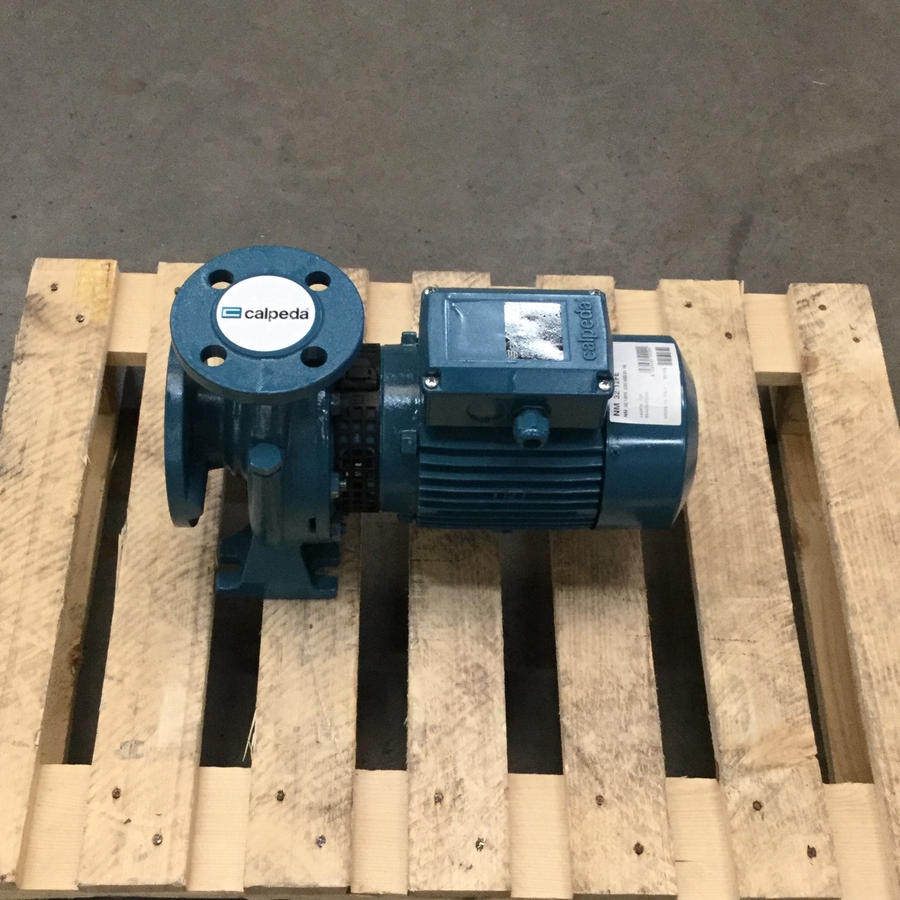 Calpeda NM32/12FE Pump Pumpe Kit Controflange 3Ph 0,55kW 50Hz New NMP