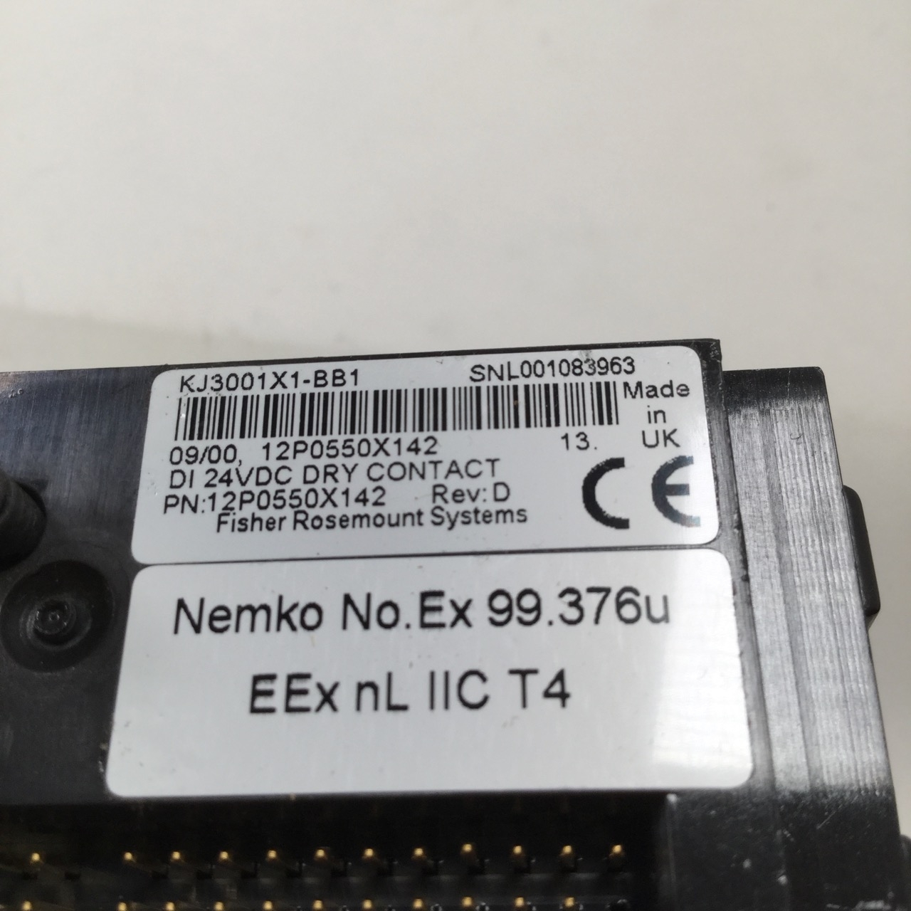 Fisher-Rosemount Systems / Emerson 12P0550X142 | Maxodeals