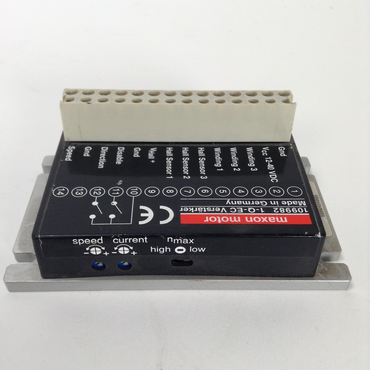 Maxon Motor 1-Q-EC Motor controller Amplifier 109982 Used UMP